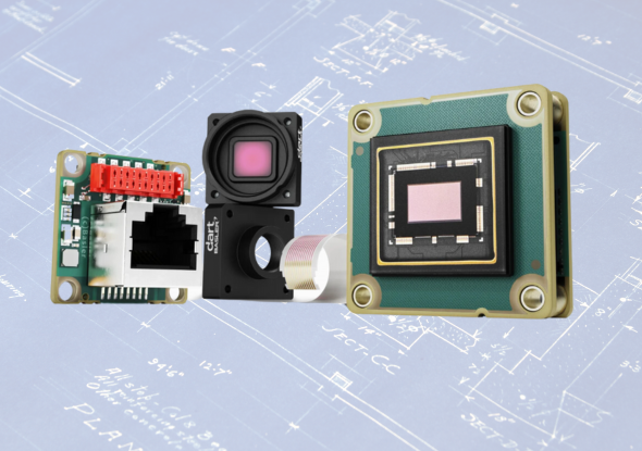 Basler dart M-Serie: Modulaire Board-Level Camera met GigE-interface